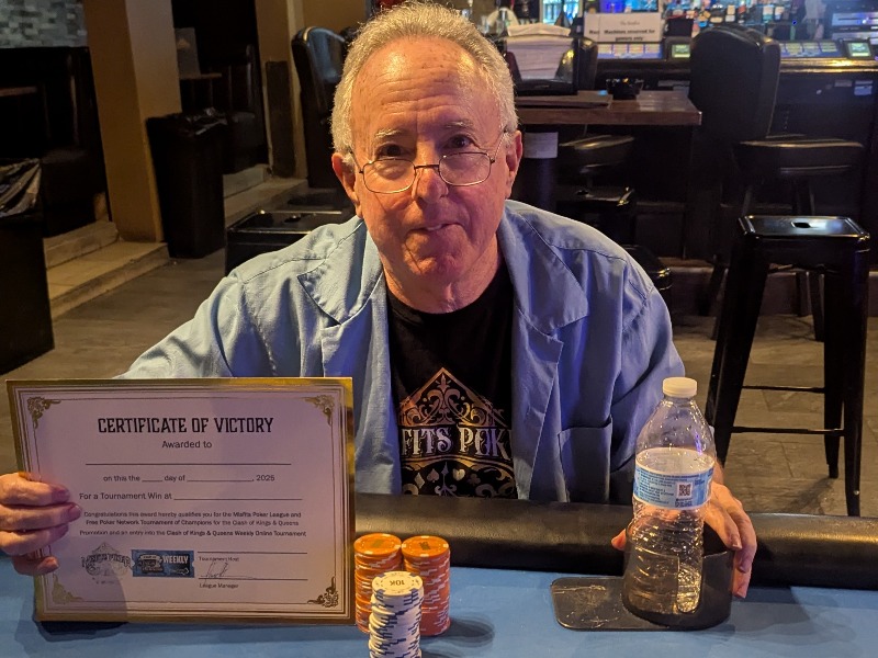 David Batzer Wins at The Bonfire | Free Poker Network(FPN)