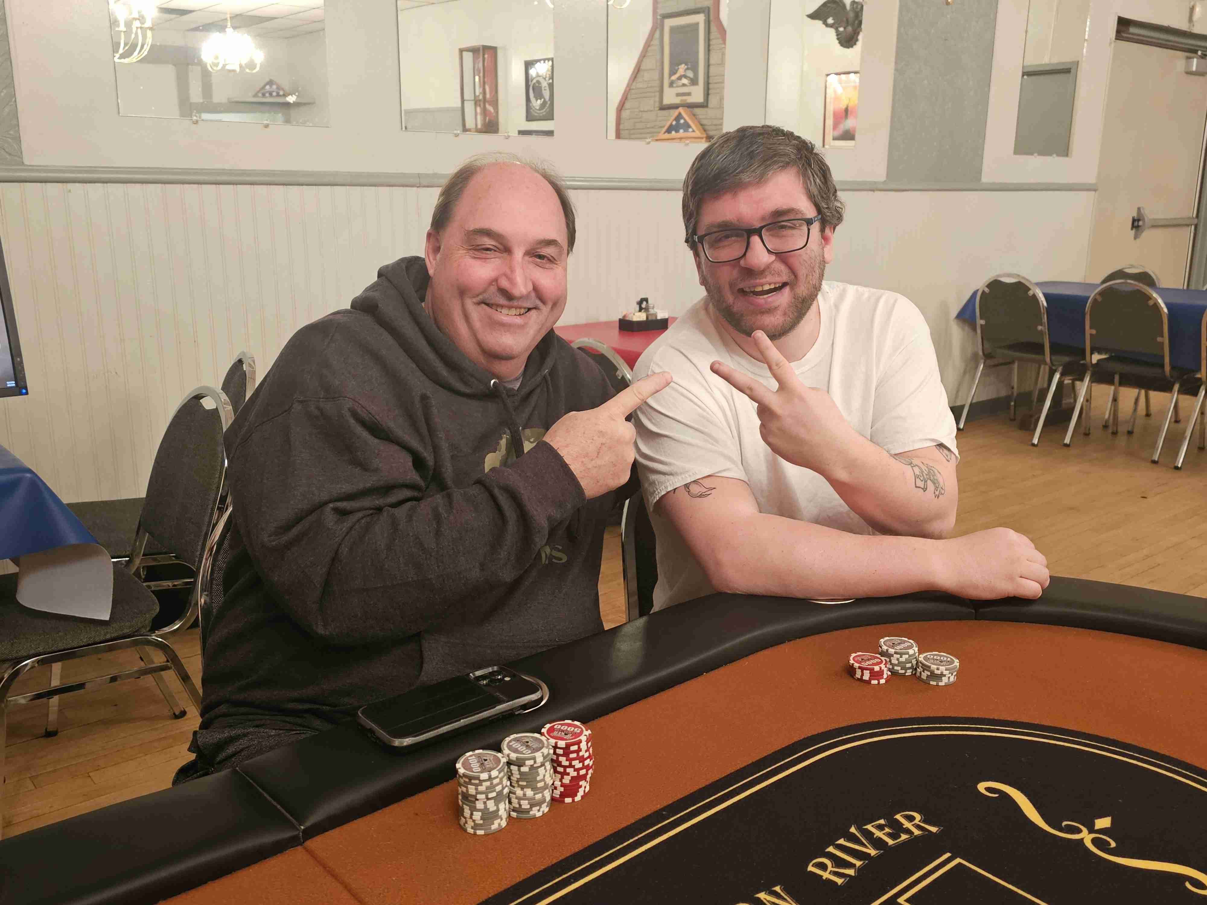 The TOC Champions at Bismarck Amvets are Howard Burns and Alan Benson ...