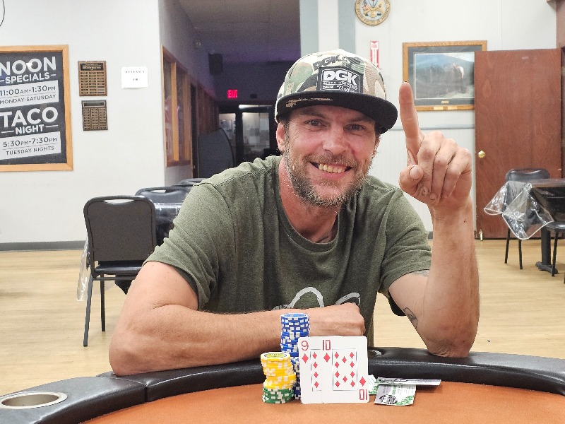 Seth Lockert Won at Bismarck Amvets | Free Poker Network(FPN)