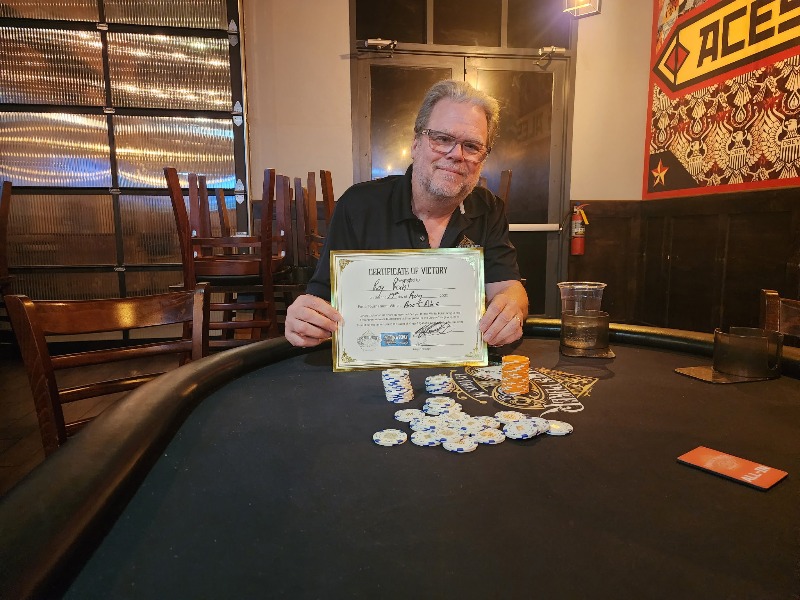 Roy Rahl Wins at Aces & Ales | Free Poker Network(FPN)