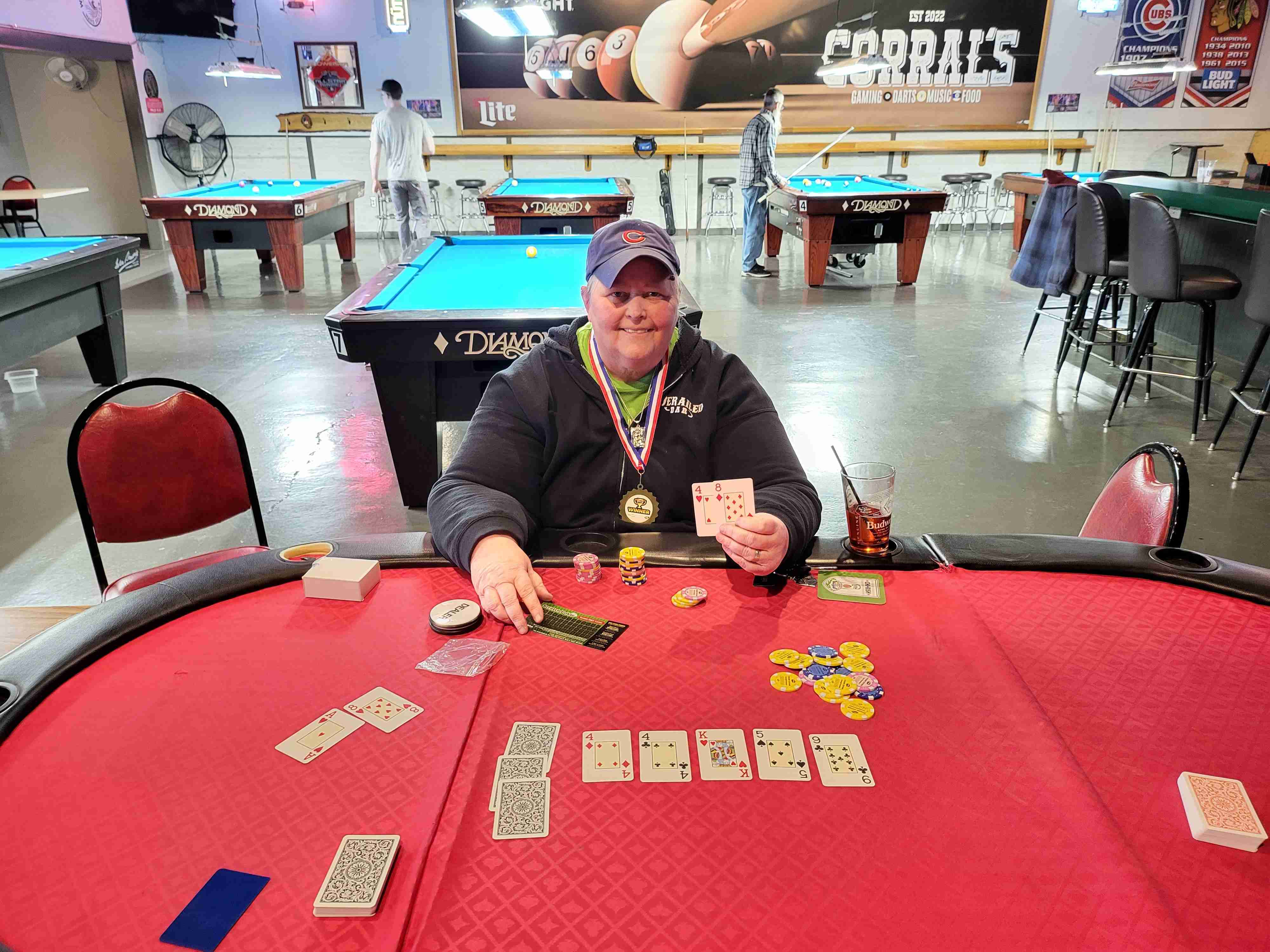 Dana Kellett wins at Corral’s!! | Free Poker Network(FPN)