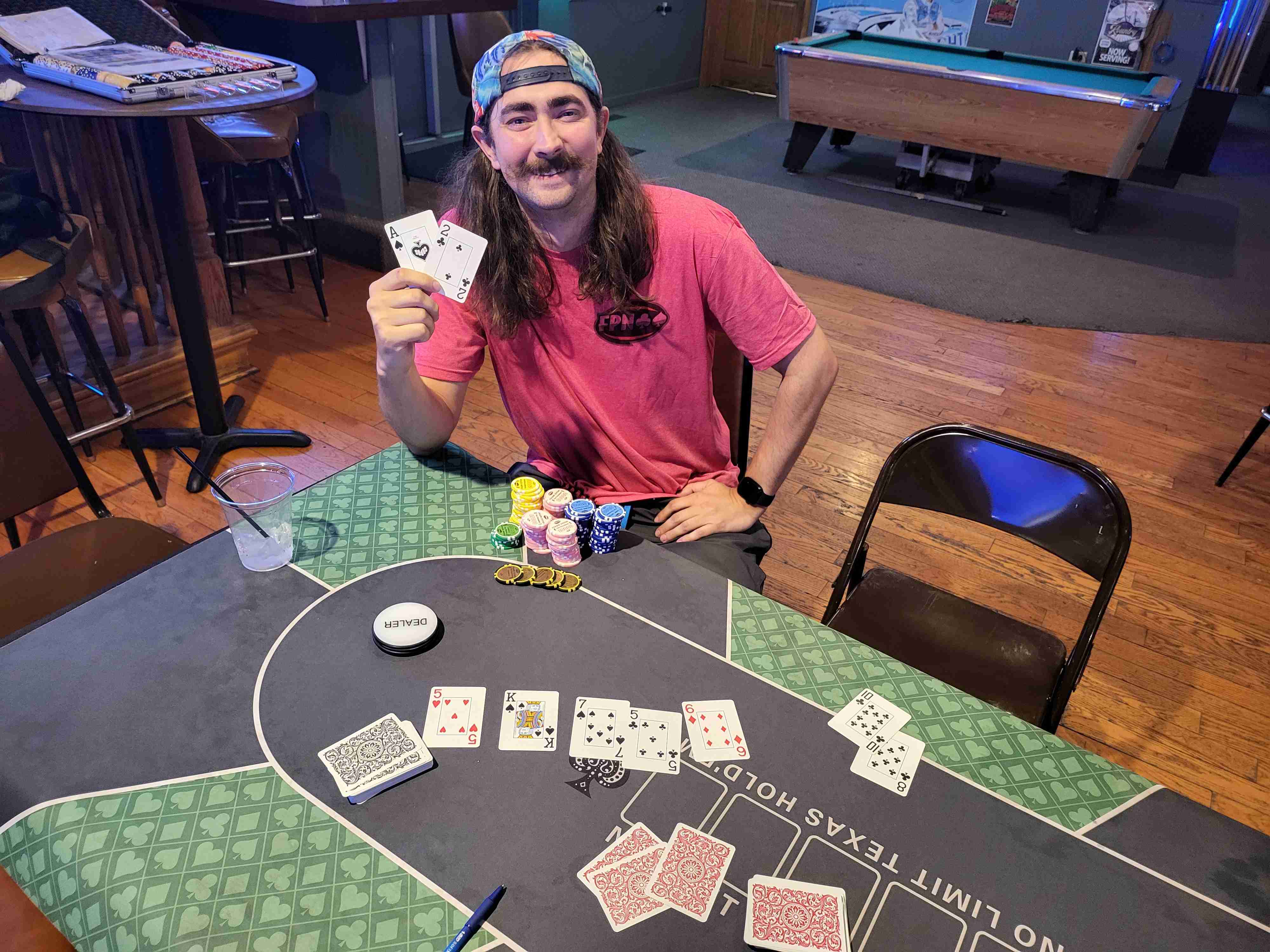 Jake Von esh Wins at The Brown Pub | Free Poker Network(FPN)