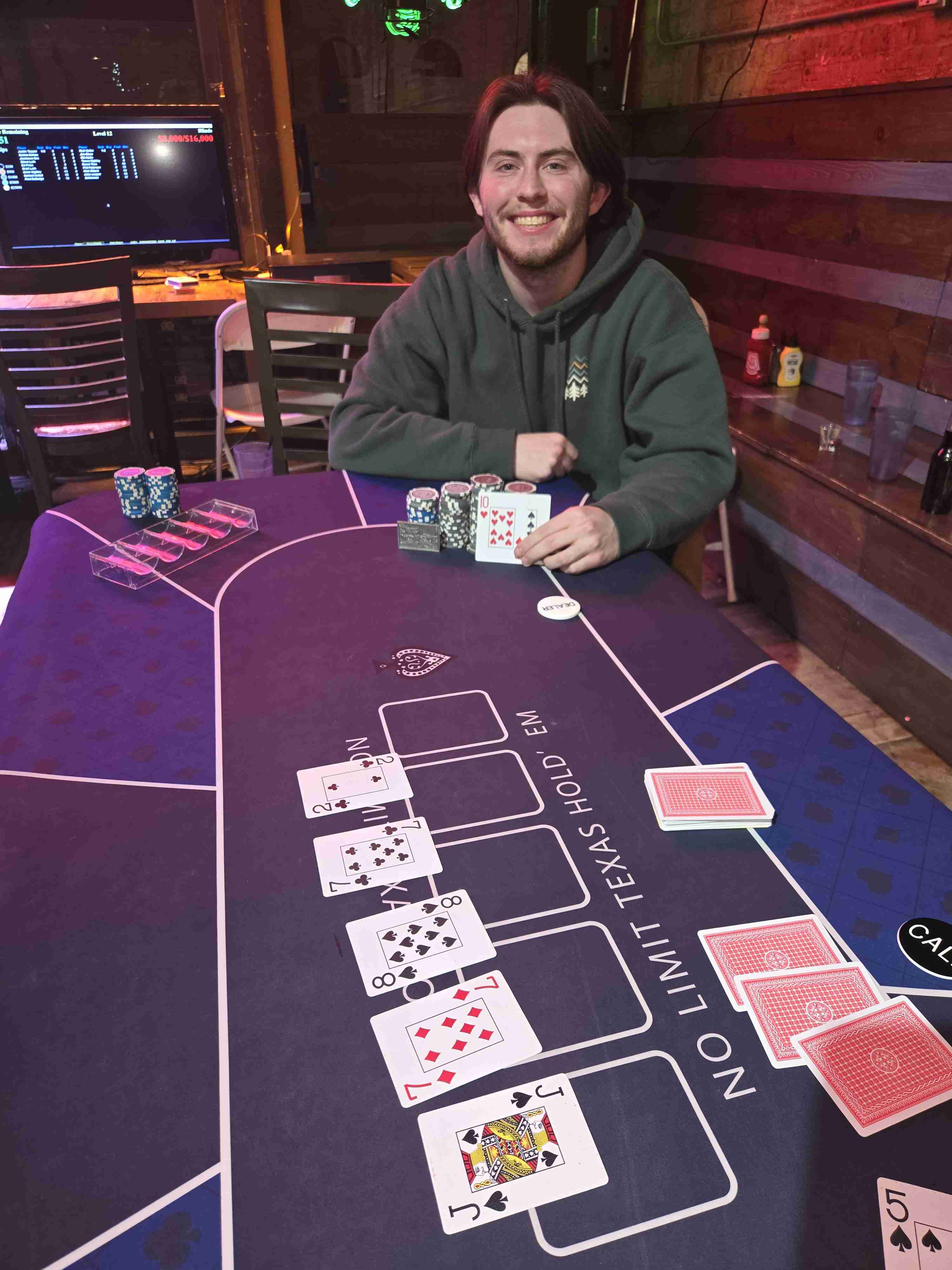 Justin Teppen Wins at D.C. Cobb's Woodstock | Free Poker Network(FPN)