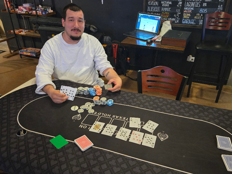 Moises Hernandez Wins at Global Brew Tap House- Saint Charles | Free ...