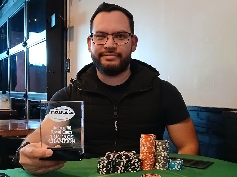 Edgar Leyva Wins TOC at The Local 701 | Free Poker Network(FPN)