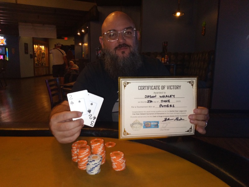 Jason Whaley Wins at Putter's Bar and Grill - Pecos | Free Poker ...