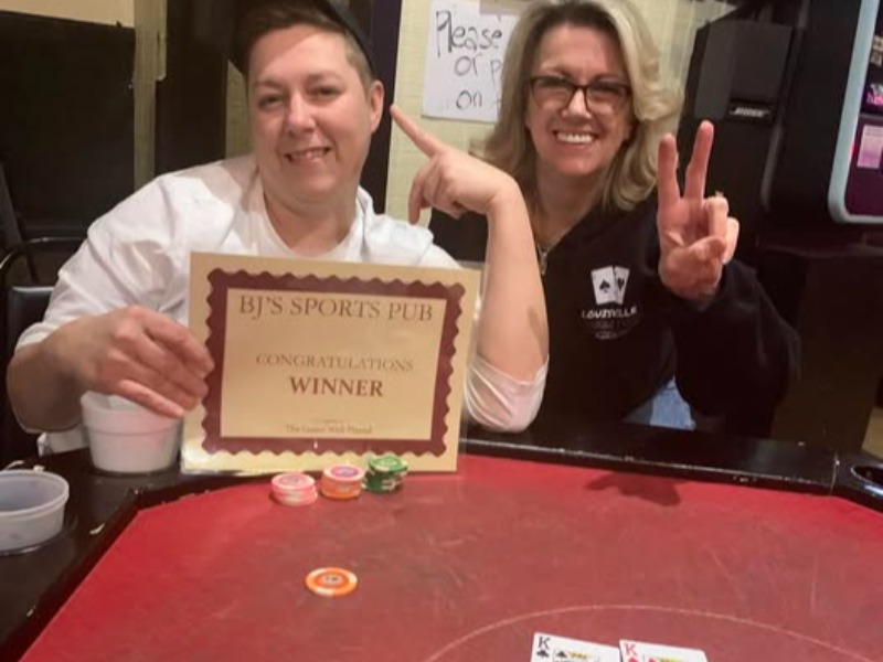 Tammy Fuller Wins at B J's Sports Pub | Free Poker Network(FPN)