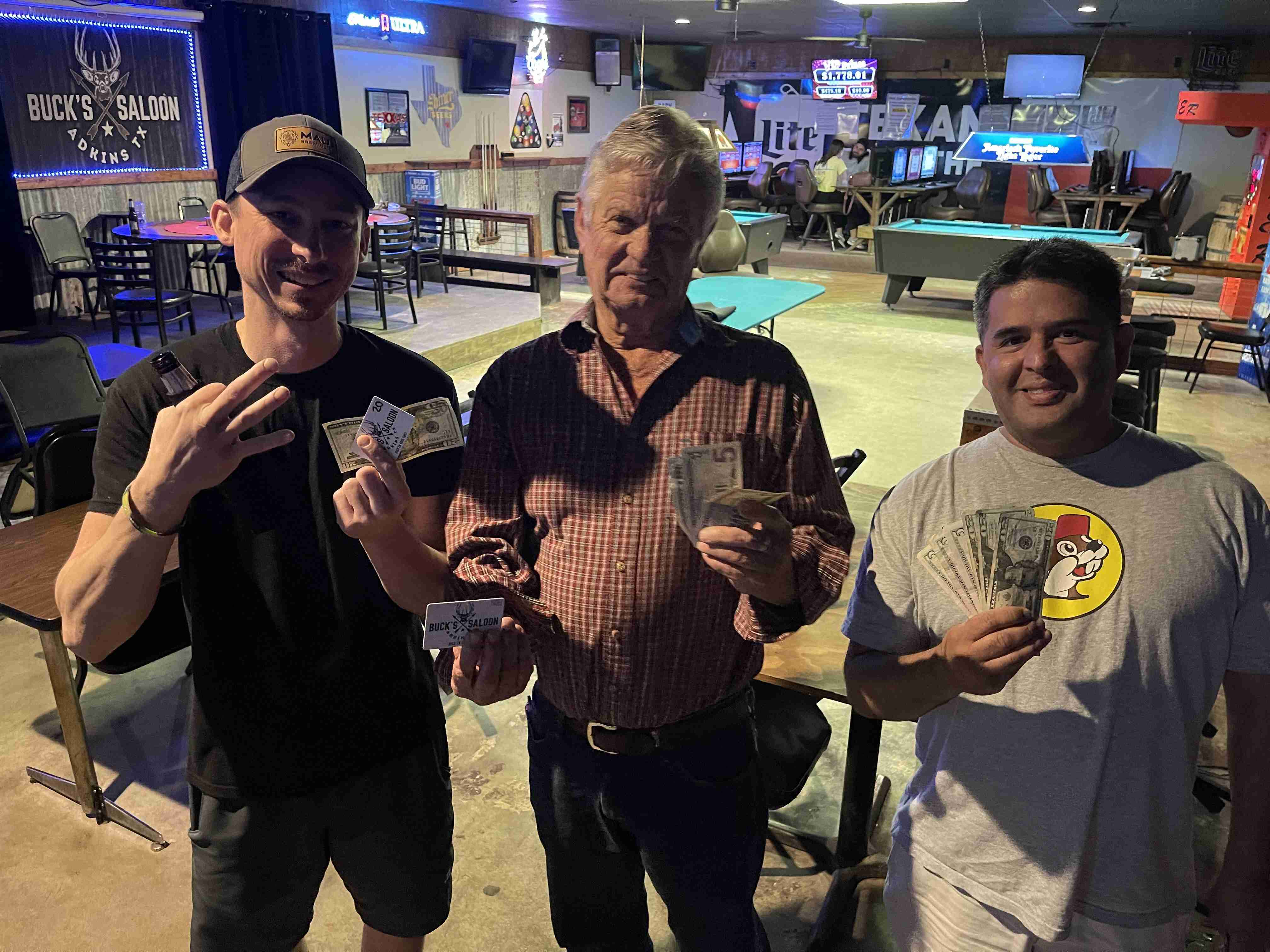 Buck’s Saloon winners | Free Poker Network(FPN)