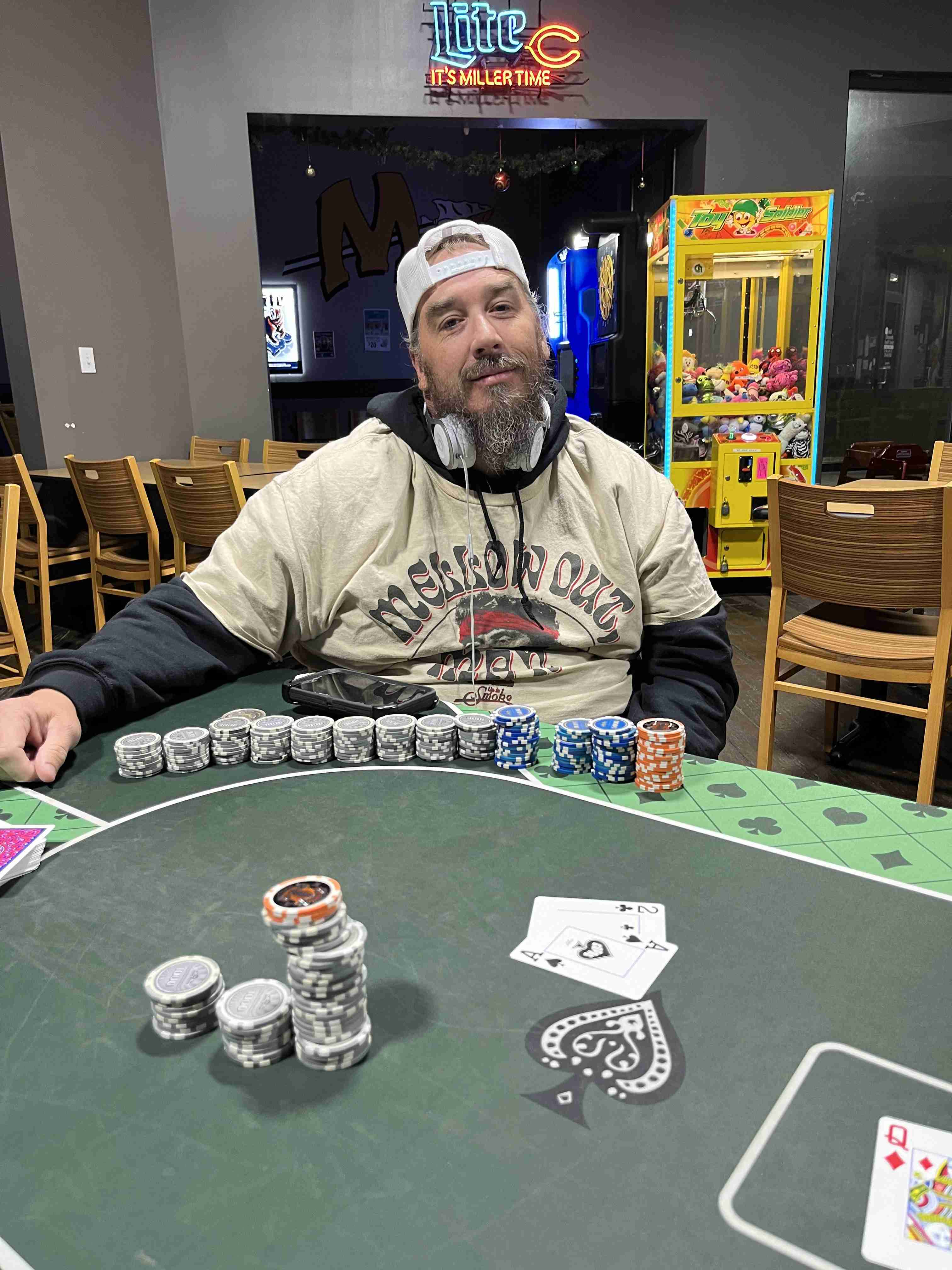 Mike Thompson Wins at The Office Bar and Grill | Free Poker Network(FPN)