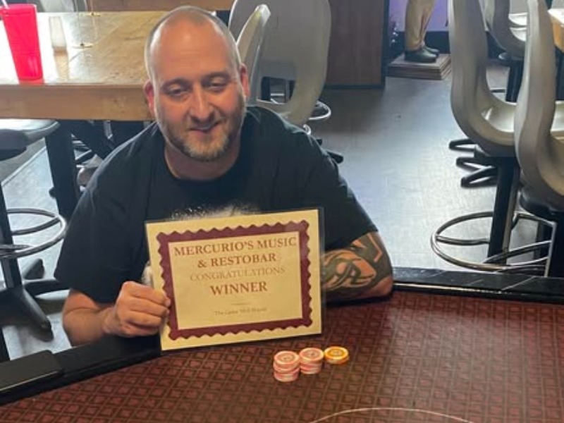 Michael Denton Wins at Mercurio's Music & Restobar | Free Poker Network ...