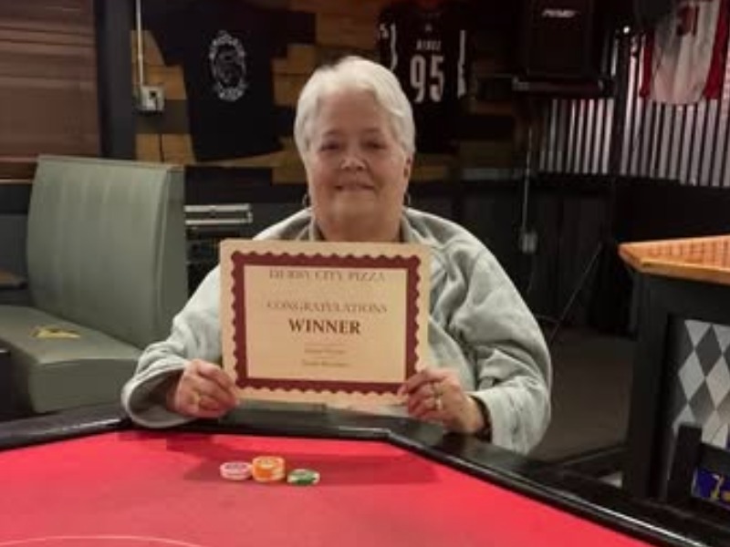 Earlene Mills Wins at PRP - Derby City Pizza Co. | Free Poker Network(FPN)