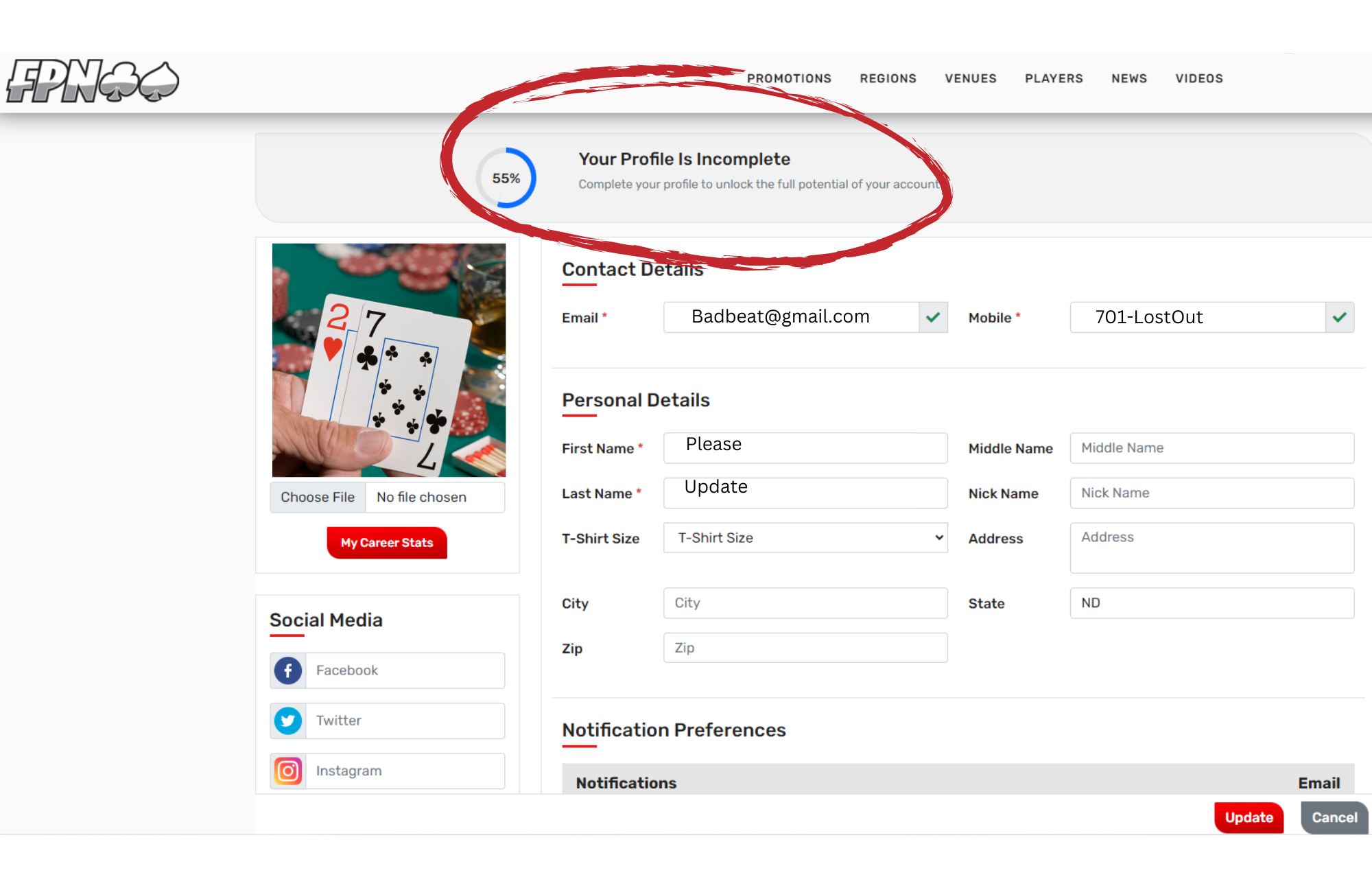 Go "All-In" on Your Profile: Score Big Wins! | Free Poker Network(FPN)
