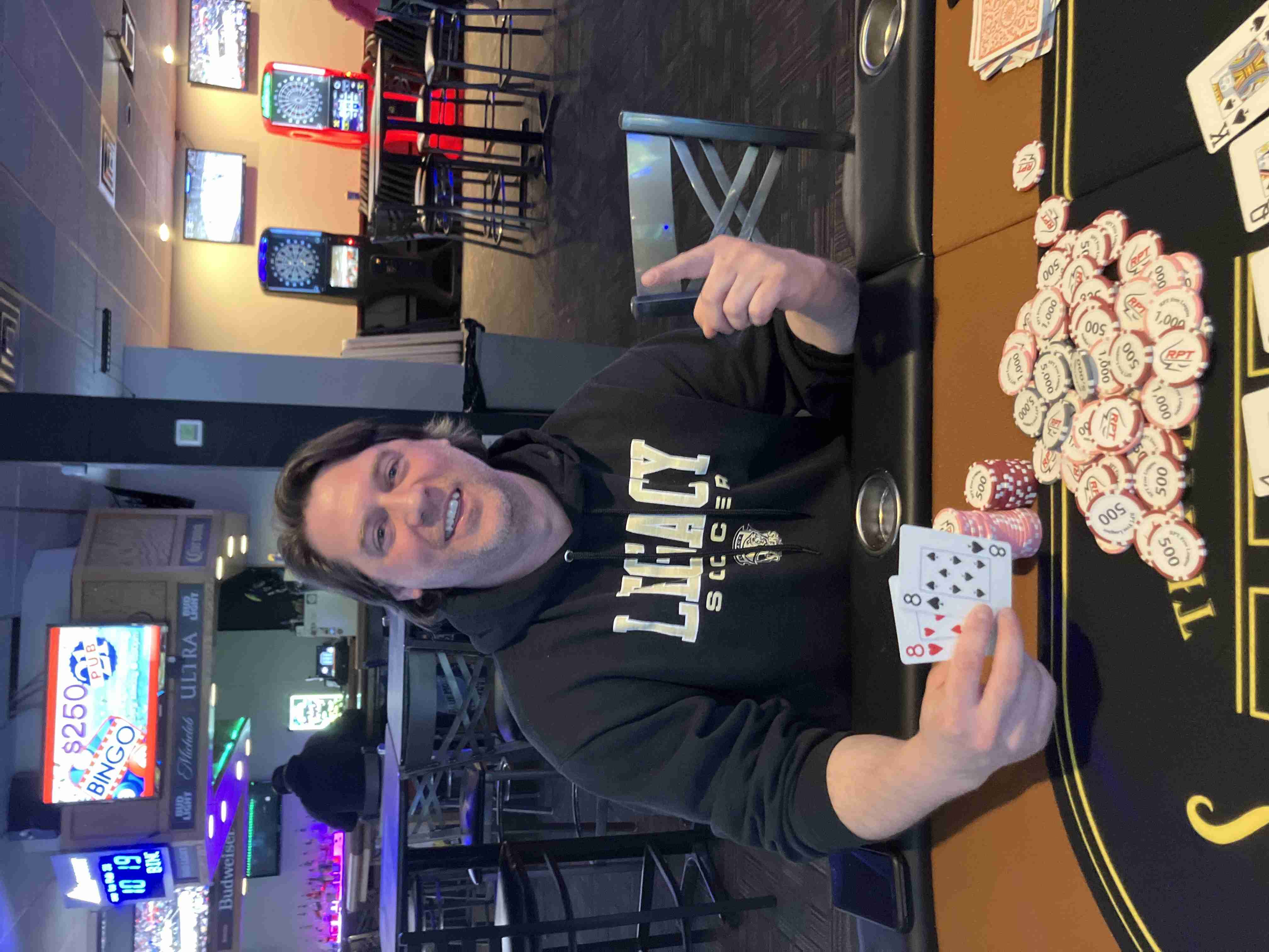 Tim Warren scores a double elimination for the win! | Free Poker ...