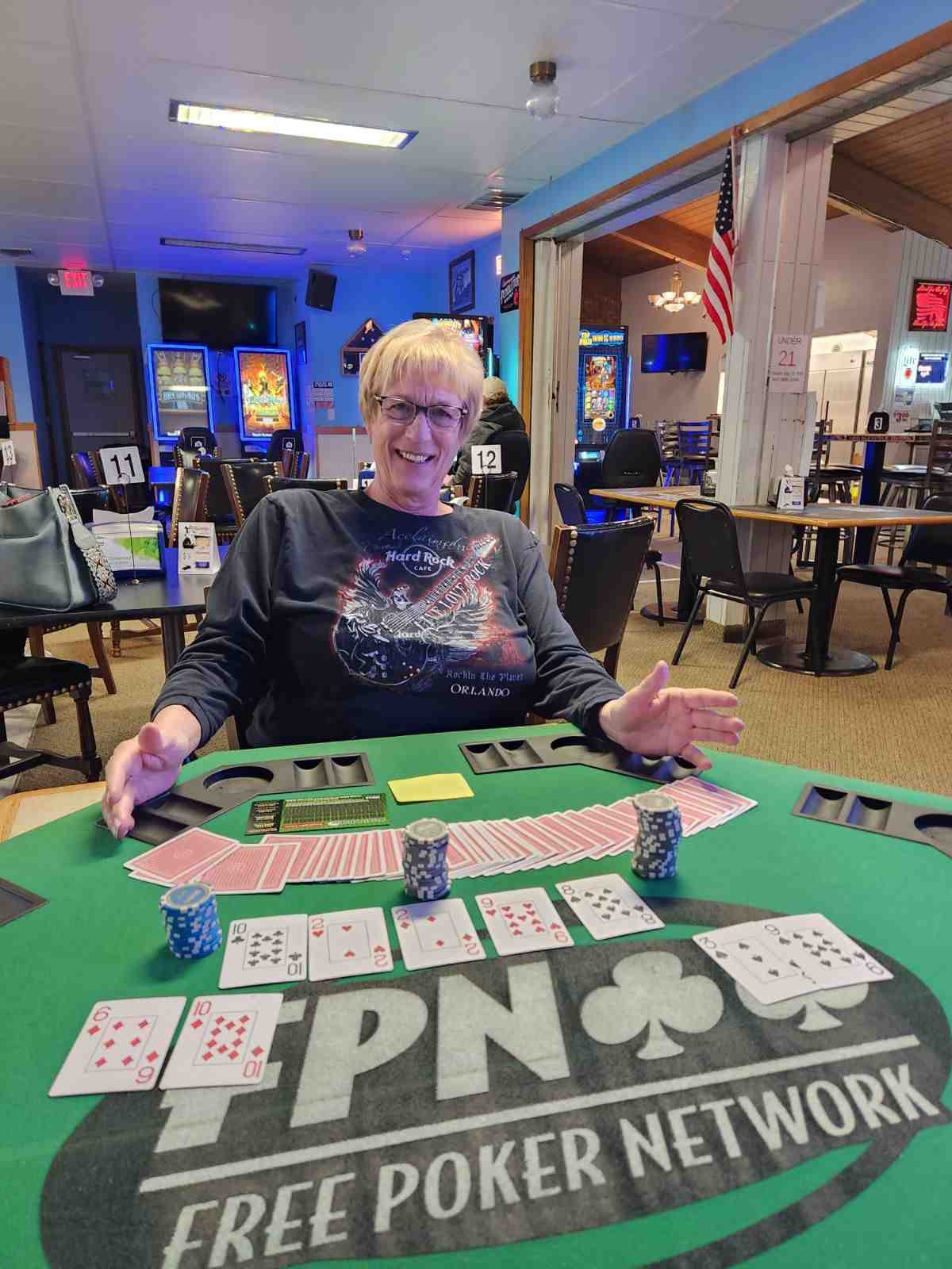 Denise Hager Wins at Casselton Vets Club | Free Poker Network(FPN)