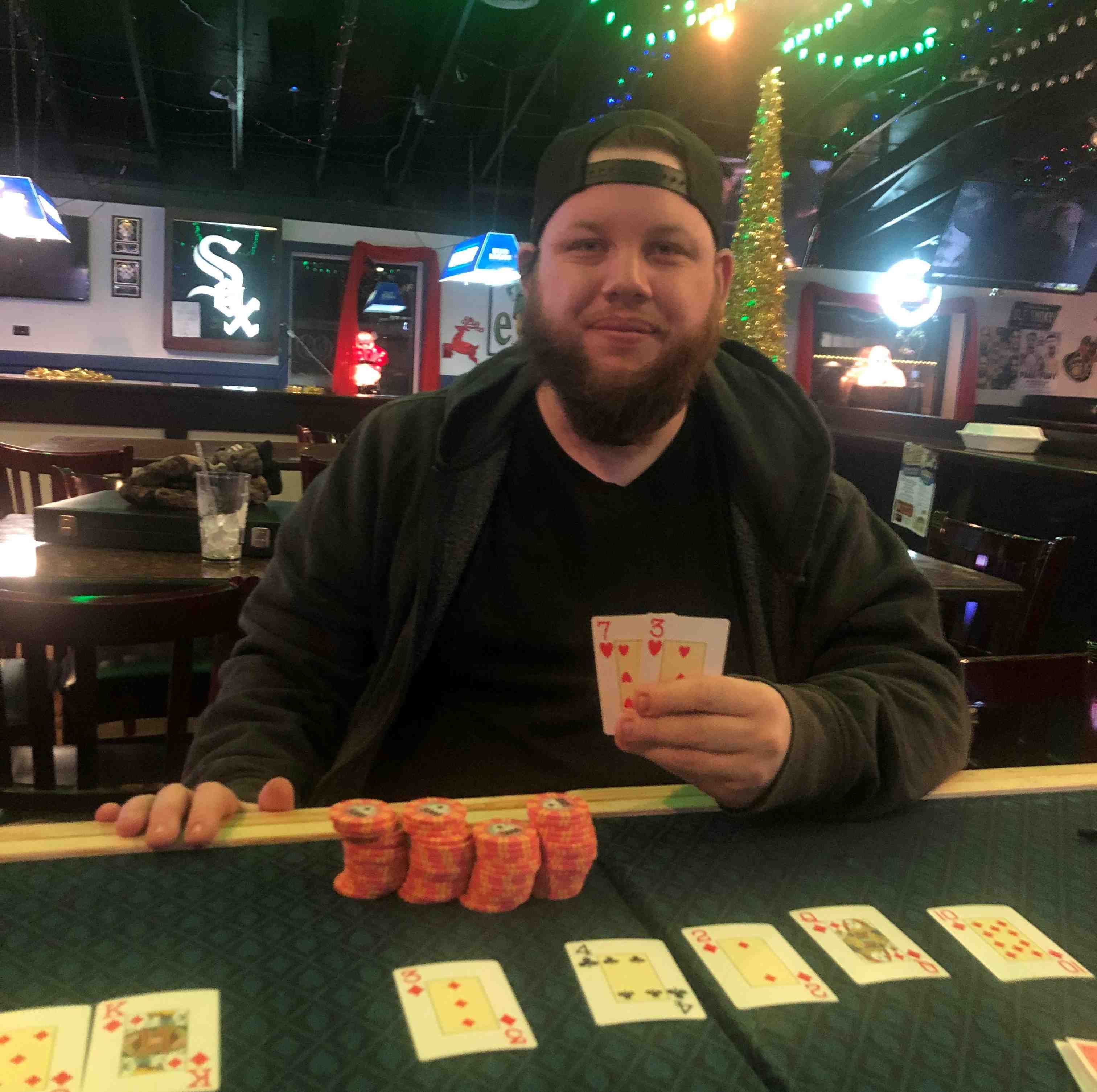 Mikey Stonch Wins at X's & O's Sports Bar Palos Heights | Free Poker ...