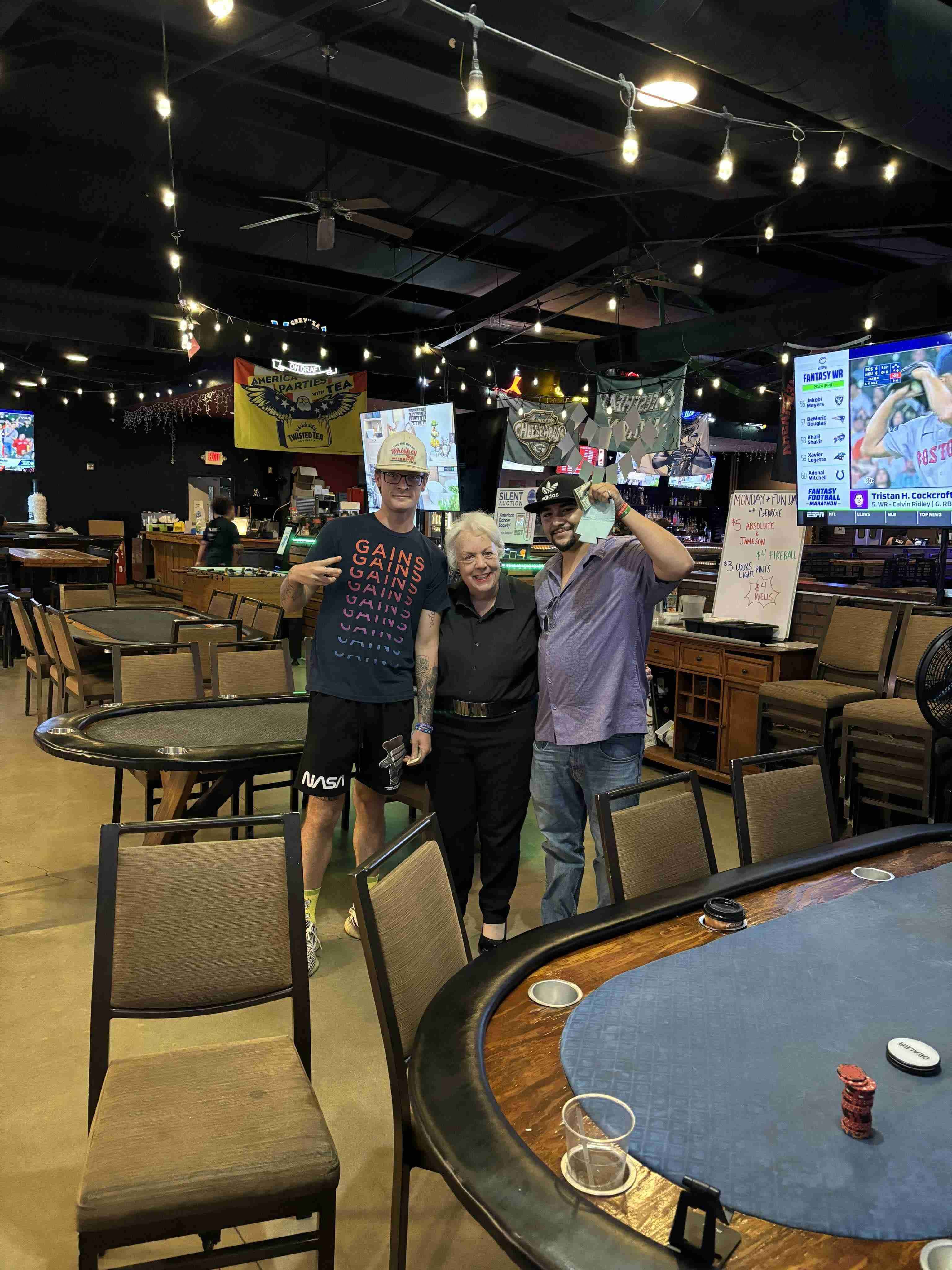 Congratulations to Izzy Zapata for winning the Mon Aug 19 2024 at ...